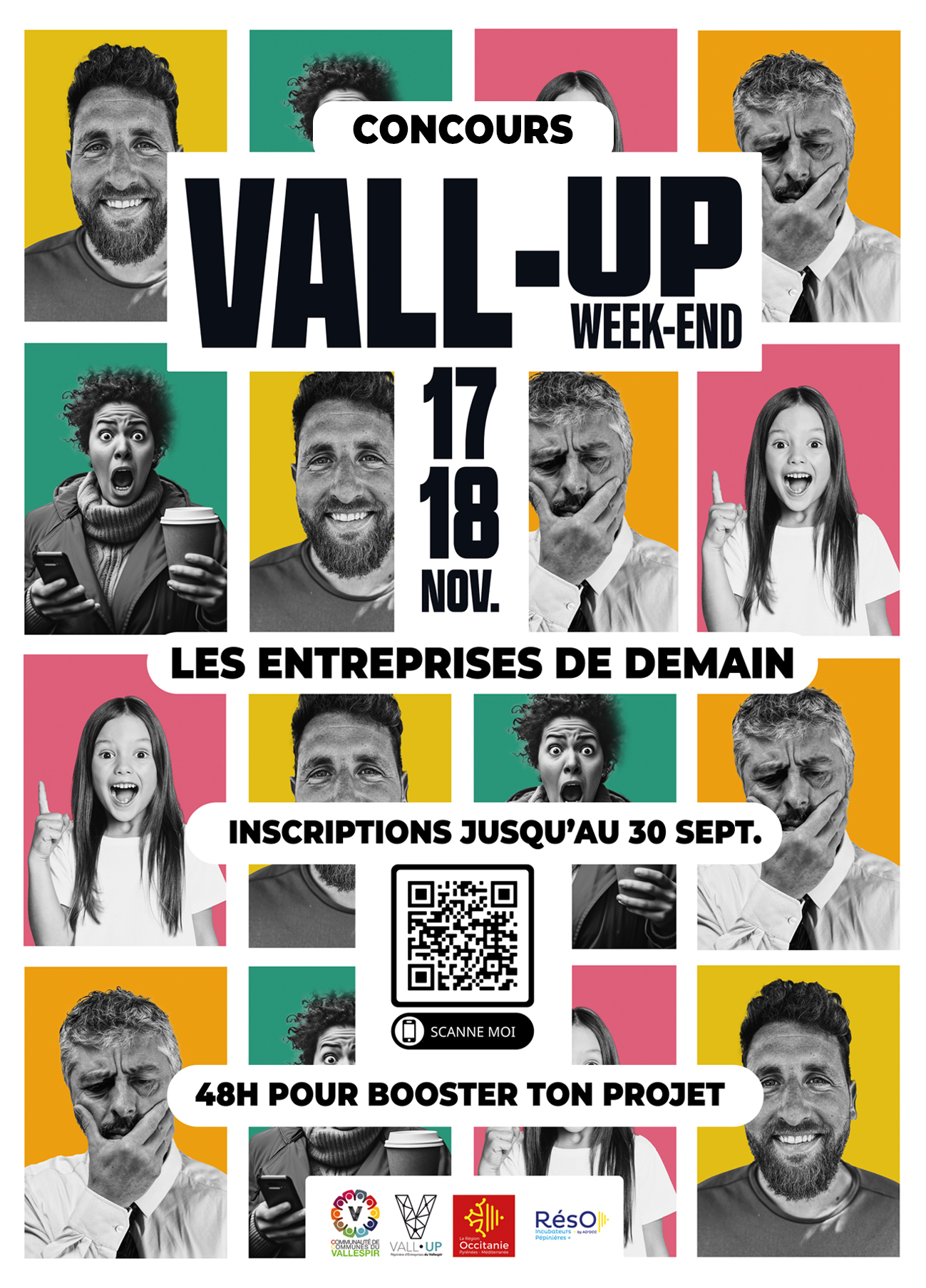 Vall-Up Week-End 2023 – 3ème édition – Vall-up Boostez votre projet